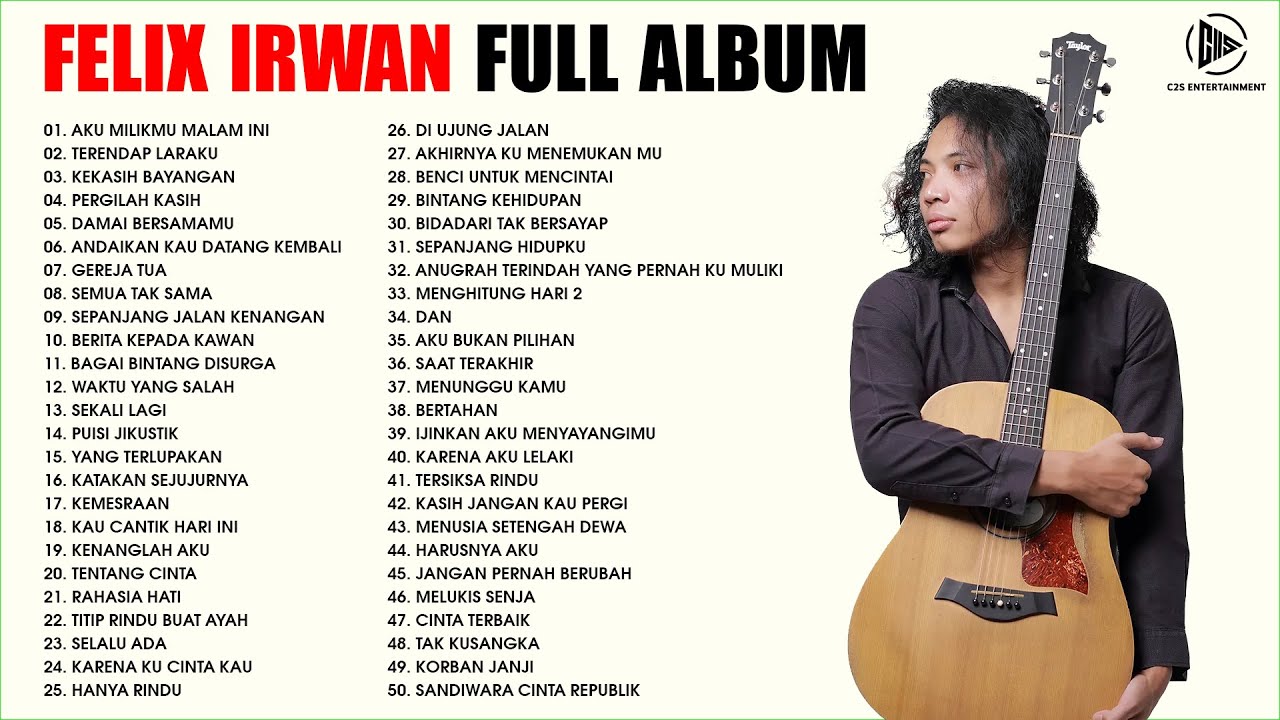 Felix Irwan Full Album 2022 | Top 50 Cover Songs Of Felix Irwan 2022 ...