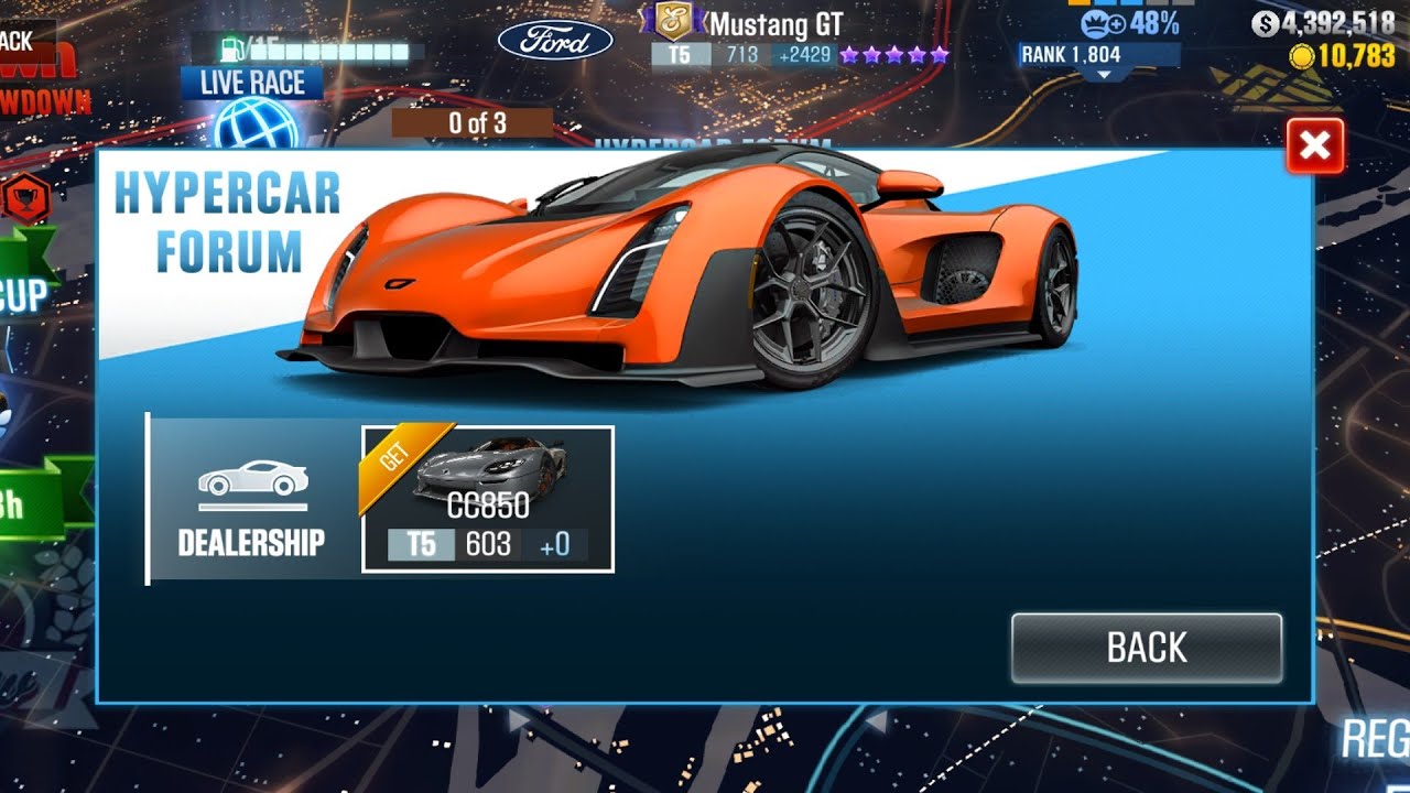 CSR2 | HYPERCAR FORUM | CC850 Koenigsegg & OUR SLOT | Chance To GET ...
