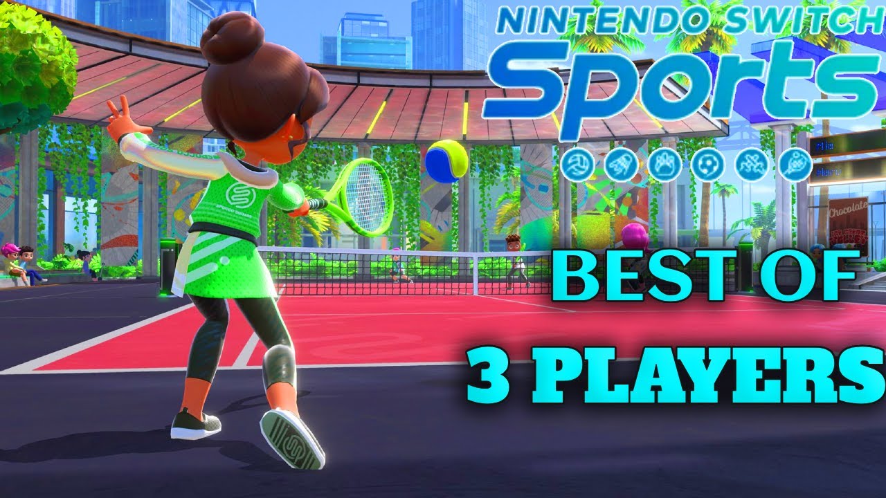 Competition Heats Up in Nintendo Switch Sports Tennis - Best of 3 ...