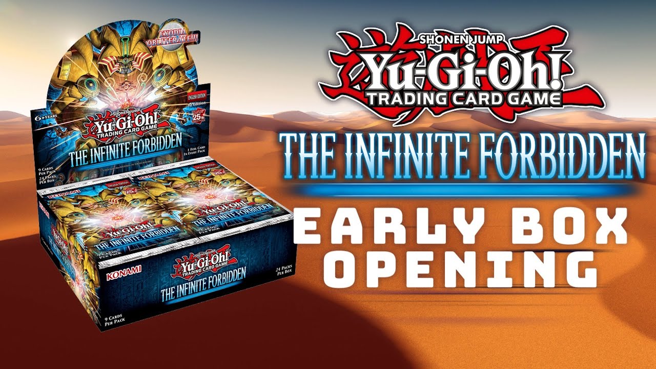 Yu-Gi-Oh! THE INFINITE FORBIDDEN ☆ Early Box Opening ☆ - YouTube