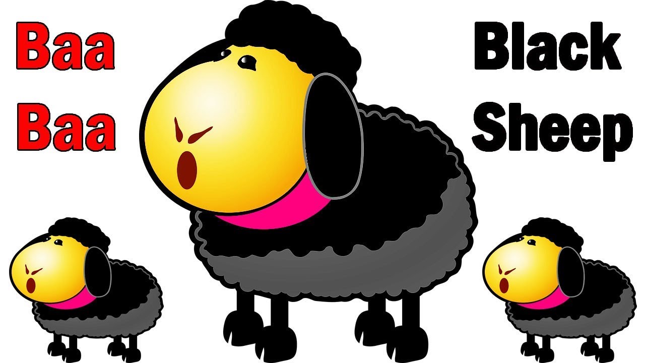 Baa Baa Black Sheep Nursery Rhymes With Lyrics Lovely Cute Song For ...