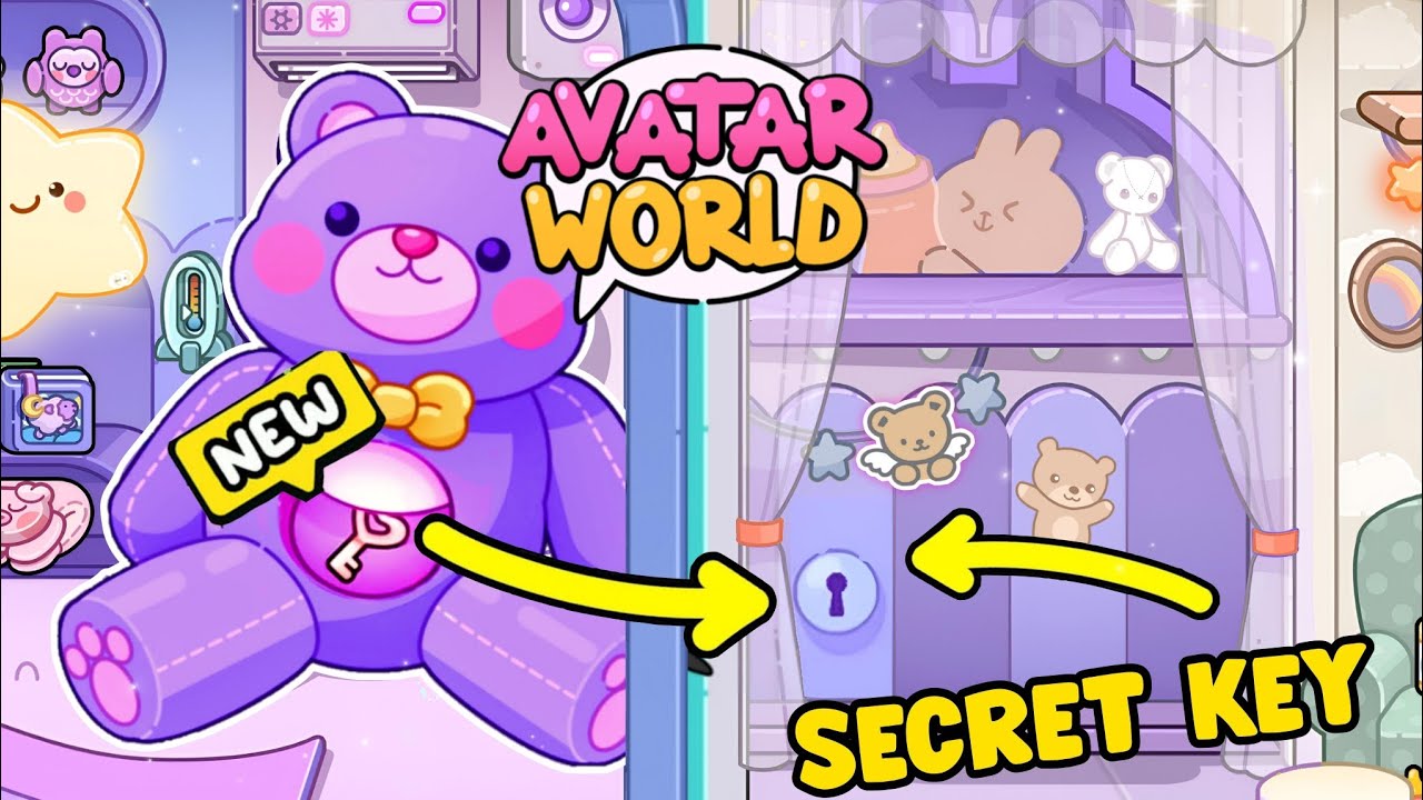 Omg 😳 Avatar world New secret keys 🗝️ || Avatar World PAZU Hidden ...