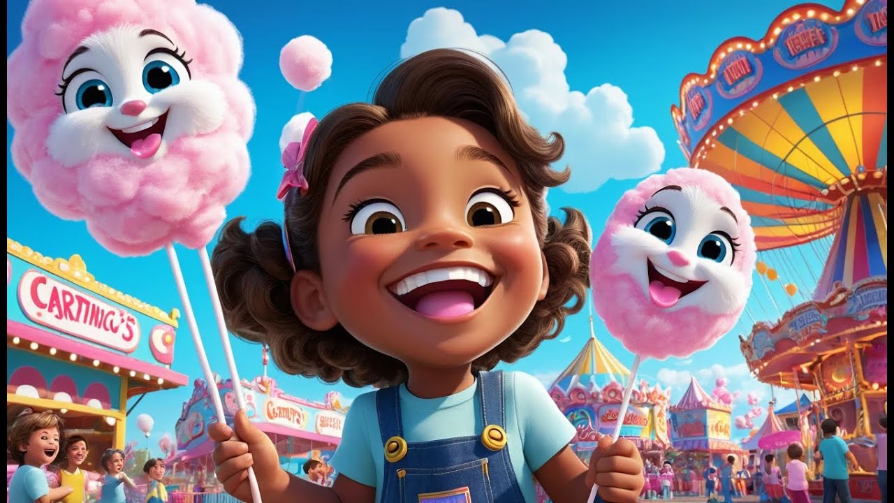 Cotton Candy, Sweet and Light Delight | Popular Nursery Rhyme ...
