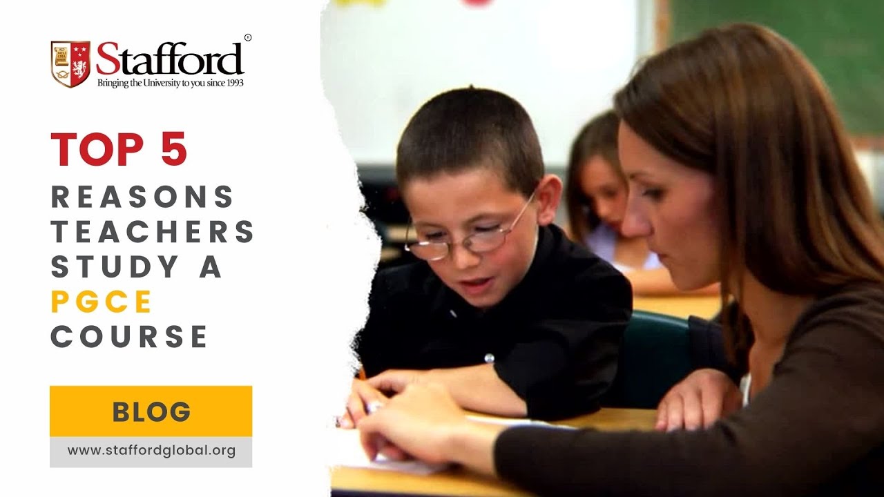 Top 5 Reasons Teachers Study a PGCE Course - YouTube