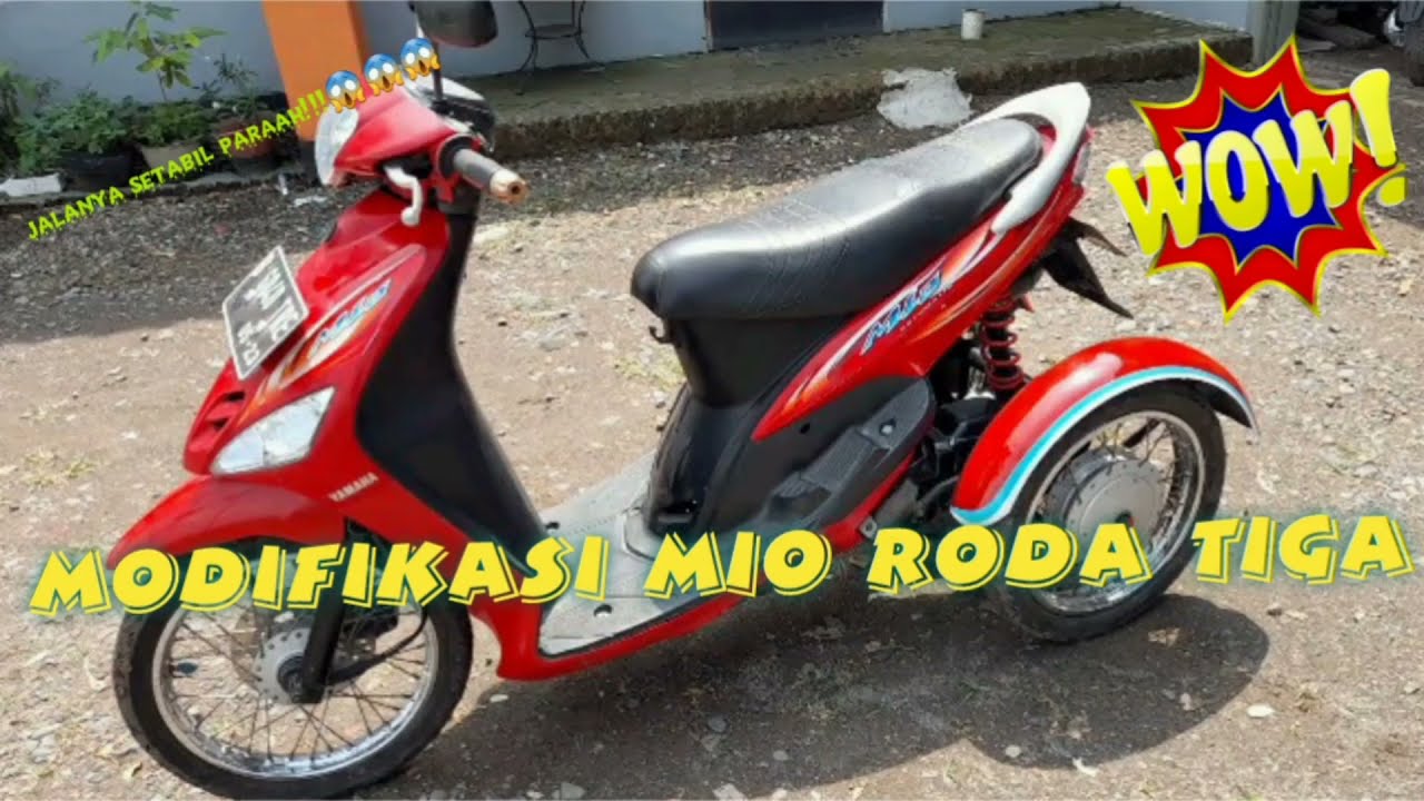 Modifikasi Mio Roda tiga keren 😱 - YouTube