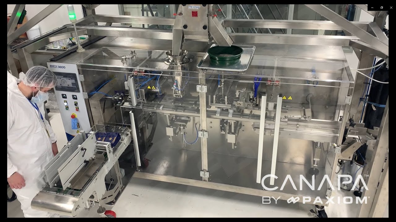 Mylar Pouch Filling System for Eighths of Flower with Swifty Bagger ...