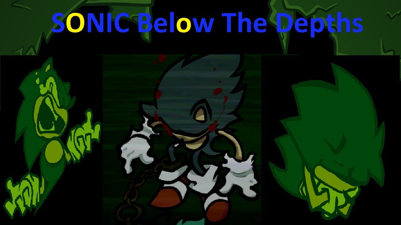 Friday Night Funkin' Below The Depths - Sonic Drowning | Sink Song (FNF ...