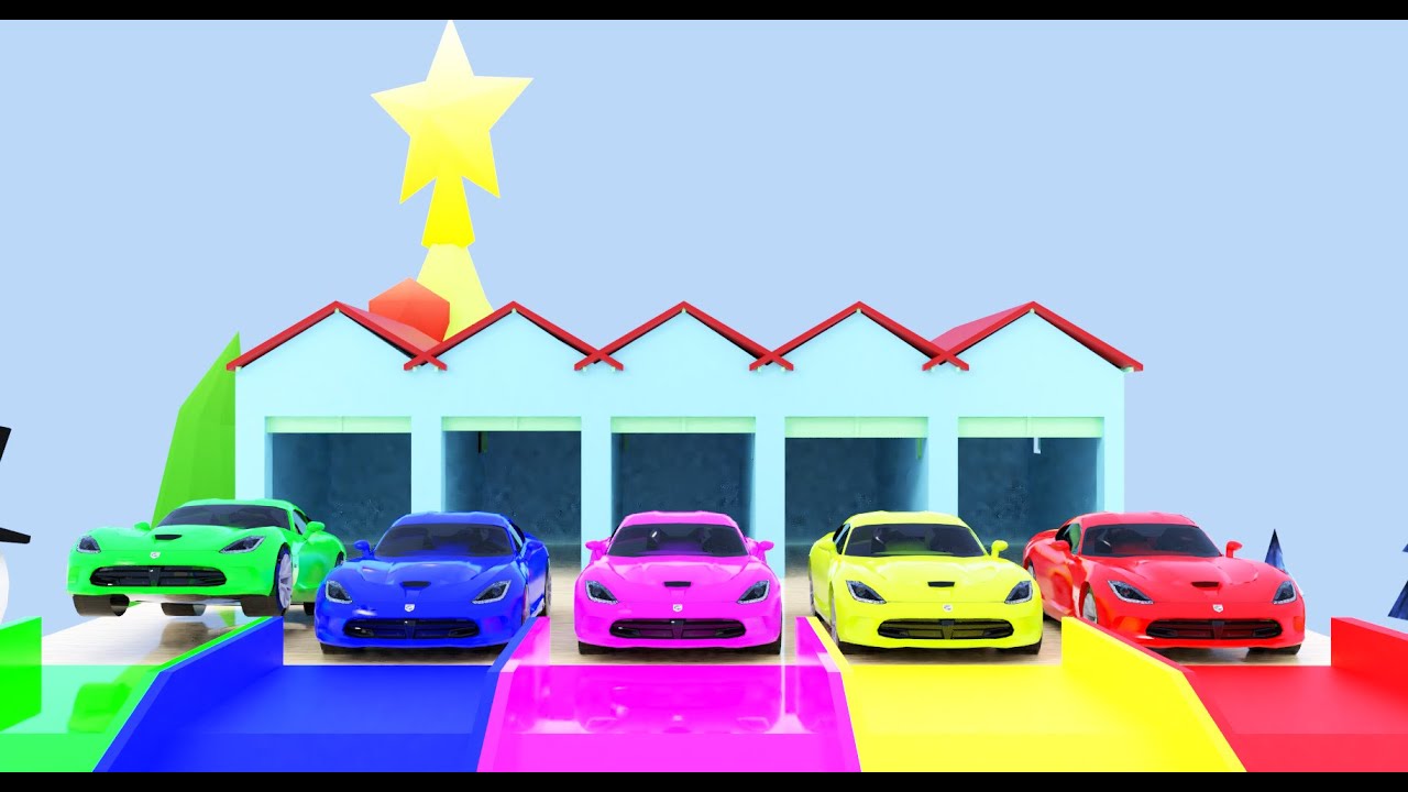 Color cars! | It's your the best cartoon collection! - YouTube