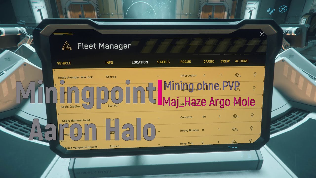 Star Citizen 3.11. Guide #007 Aaron Halo Mining-Spot - YouTube