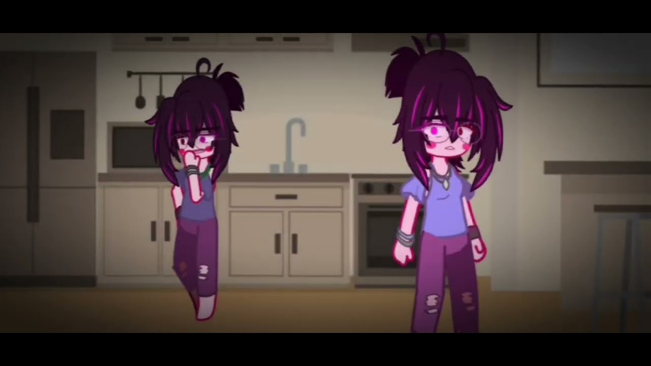 Microwave popcorn meme { gacha club me and my twin sister :] } - YouTube