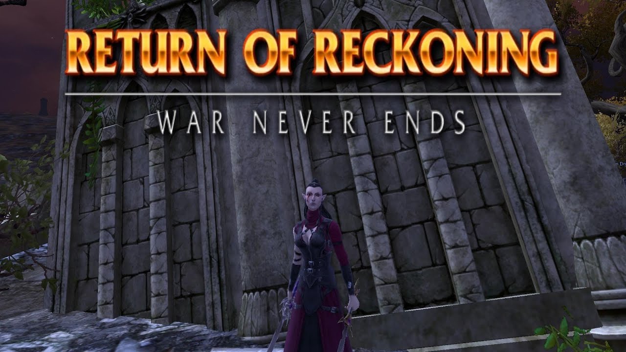 Return Of reckoning; Healing through stabbin' - YouTube