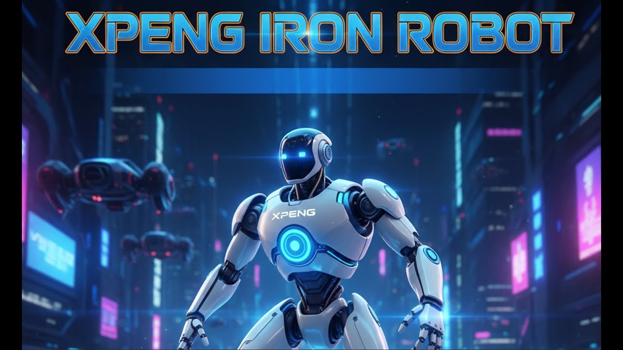 XPeng Iron Robot — реальный железный человек? Китай удивил снова! - YouTube