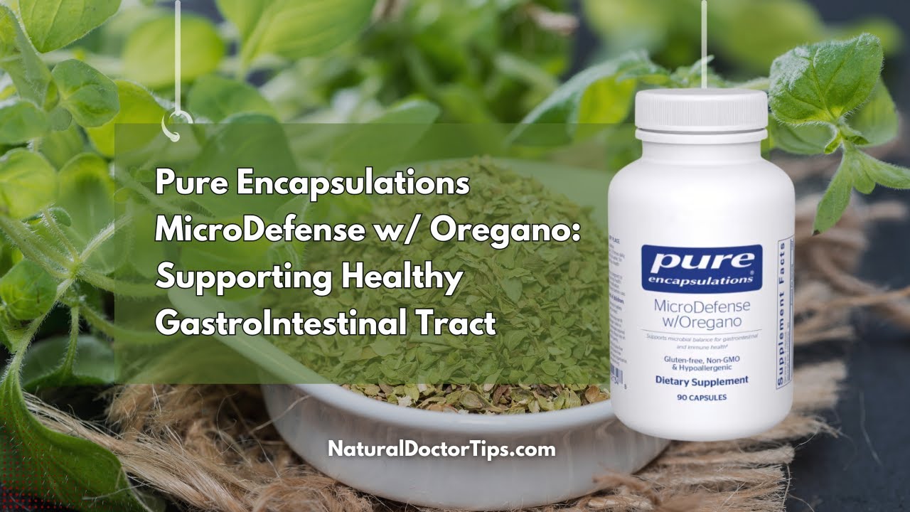 Pure Encapsulations Micro Defense with Oregano: Supporting Healthy ...