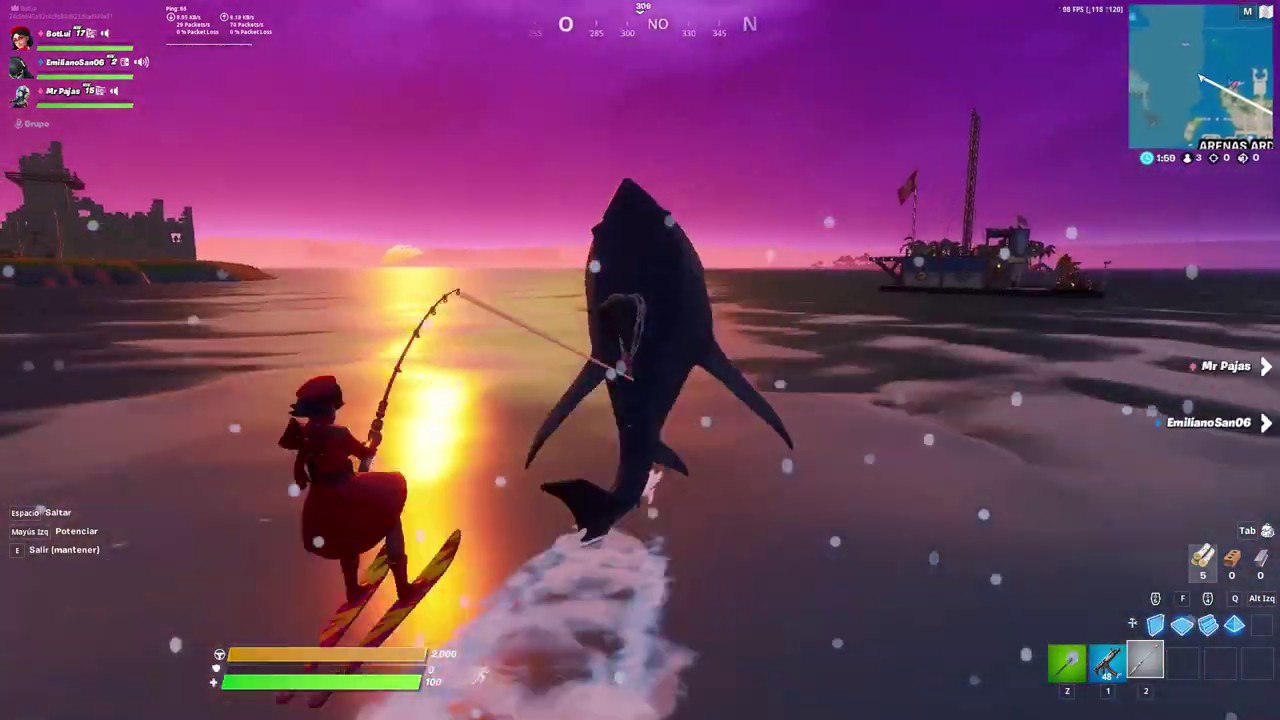 Como montar un tiburón - Fortnite - YouTube