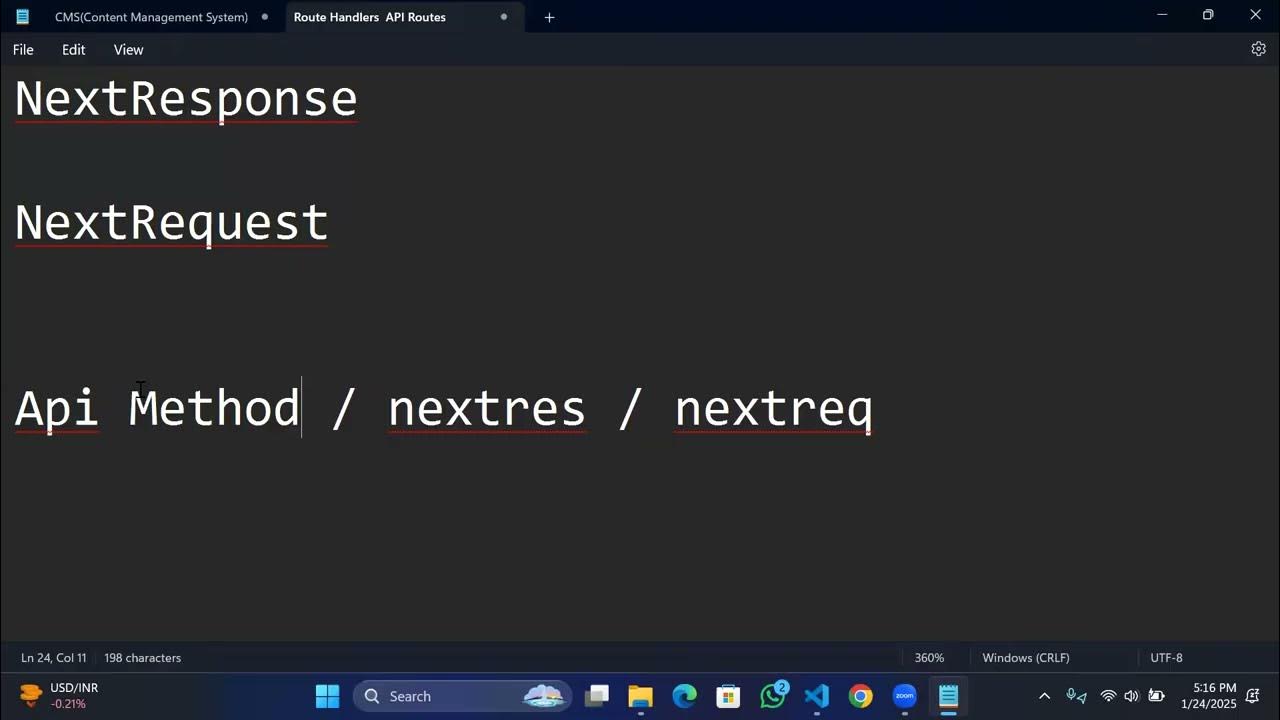 POST method in Nextjs | Part 1 | Web Development Course | - YouTube