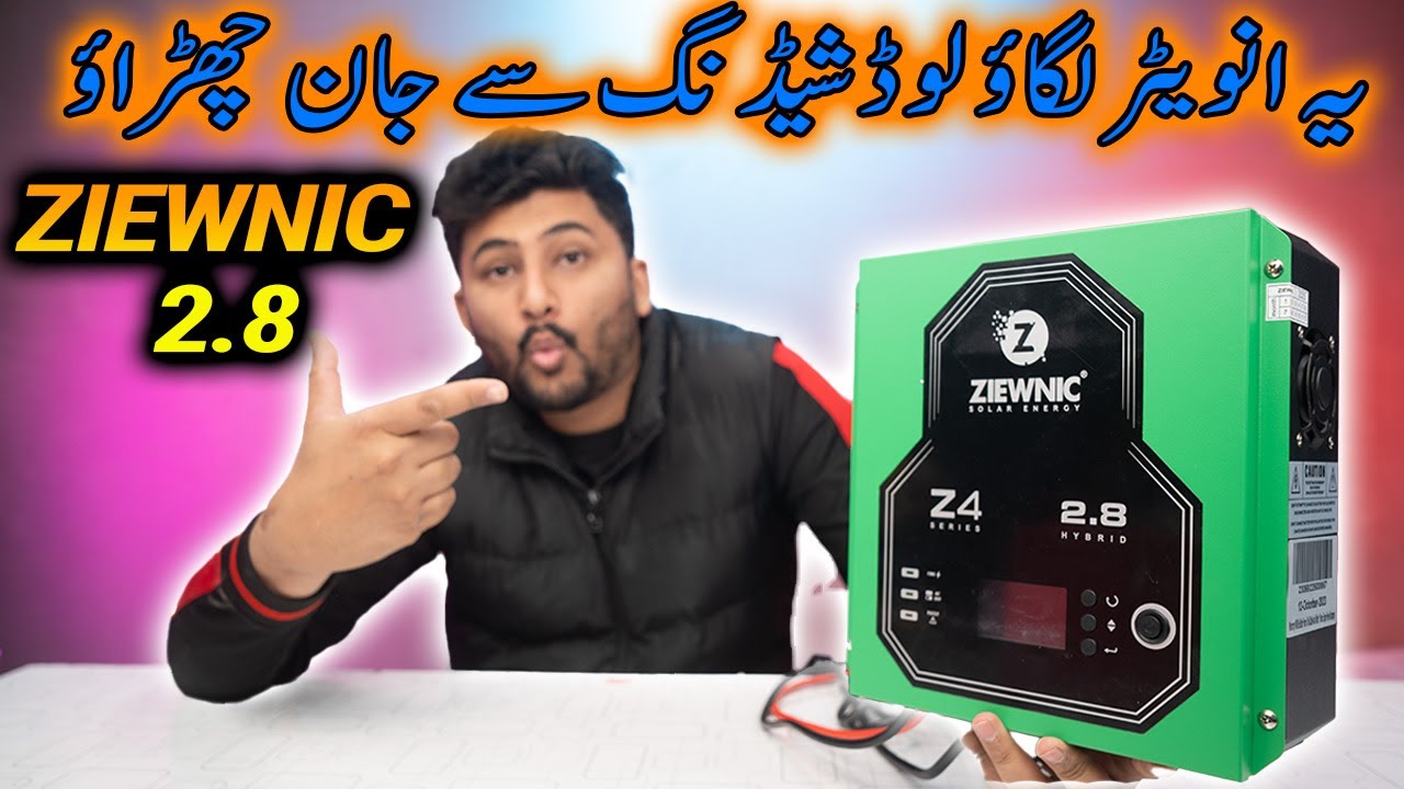 Ziewnic Z4 2.8Kva Solar Hybrid Inverter | Best Small Solar Inverter for ...