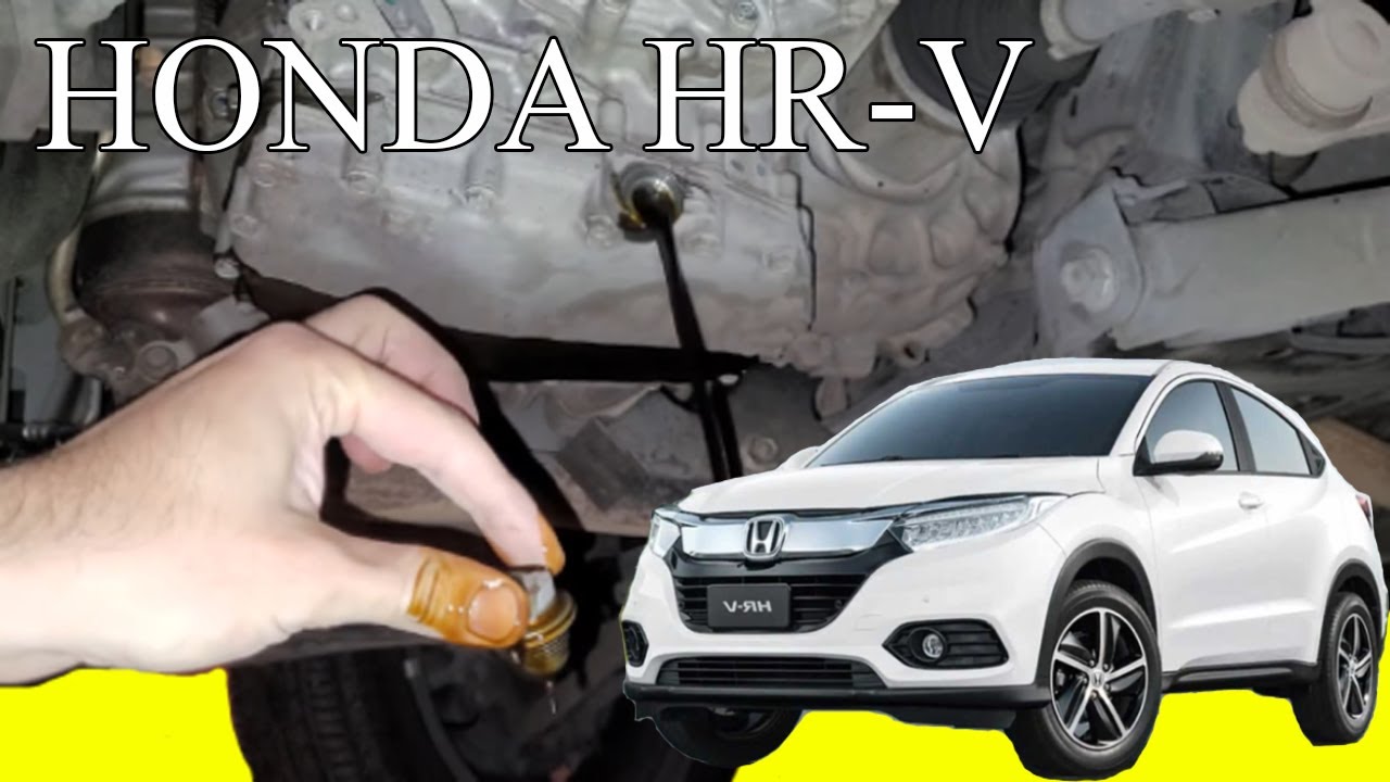 Como cambiar aceite de caja de cambios cvt Honda HRV en casa sin pagar - YouTube
