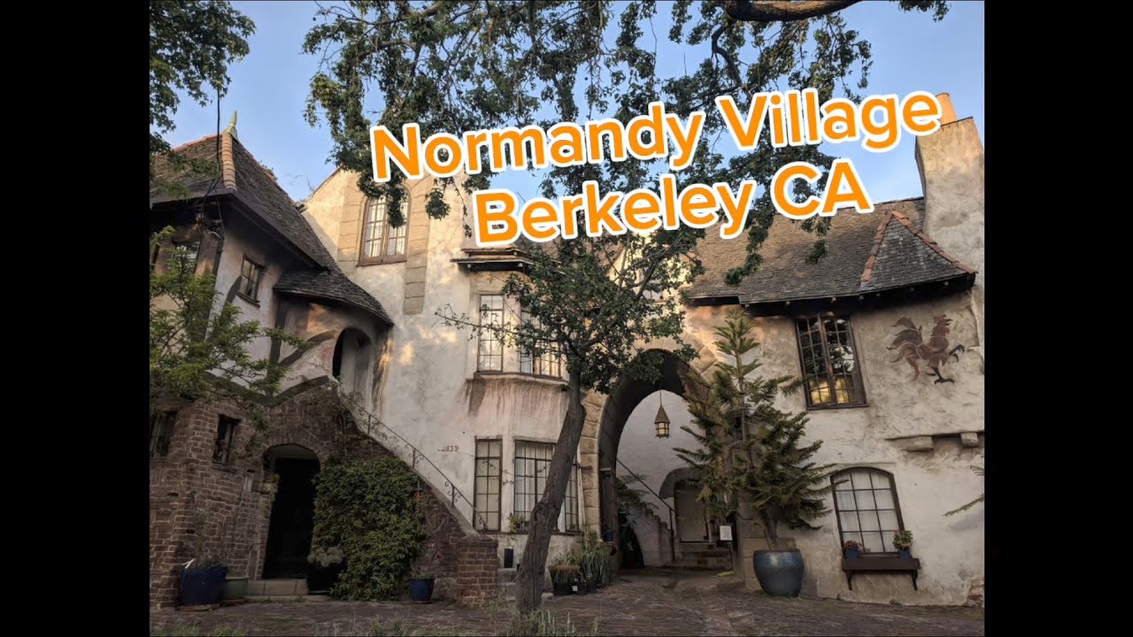 Part 2- Hidden Gem at UC Berkeley 🌿 | Walking Tour of Normandy Village ...