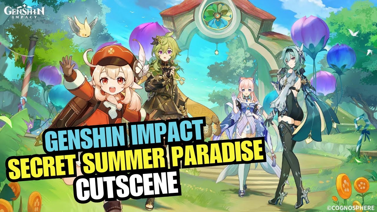 Genshin Impact | Secret Summer Paradise Cutscene - YouTube