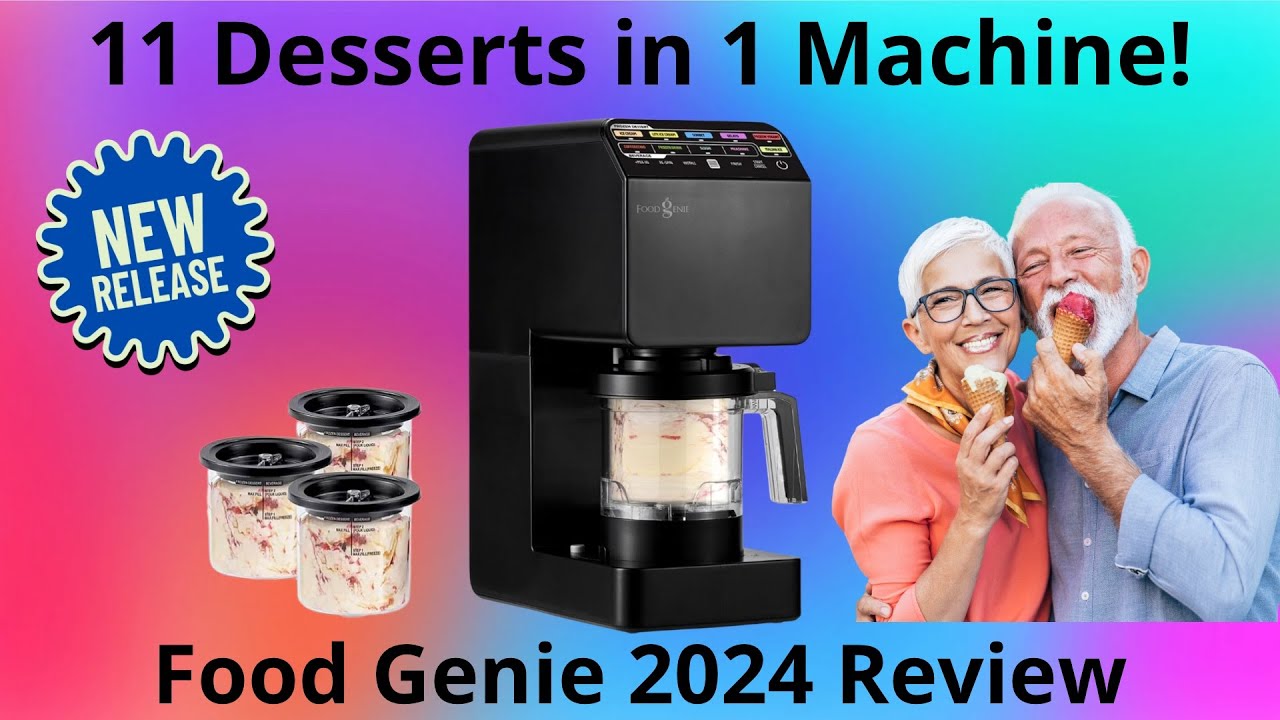 The Food Genie Dessert Station Ice Cream & Frozen Treat Maker: Game ...