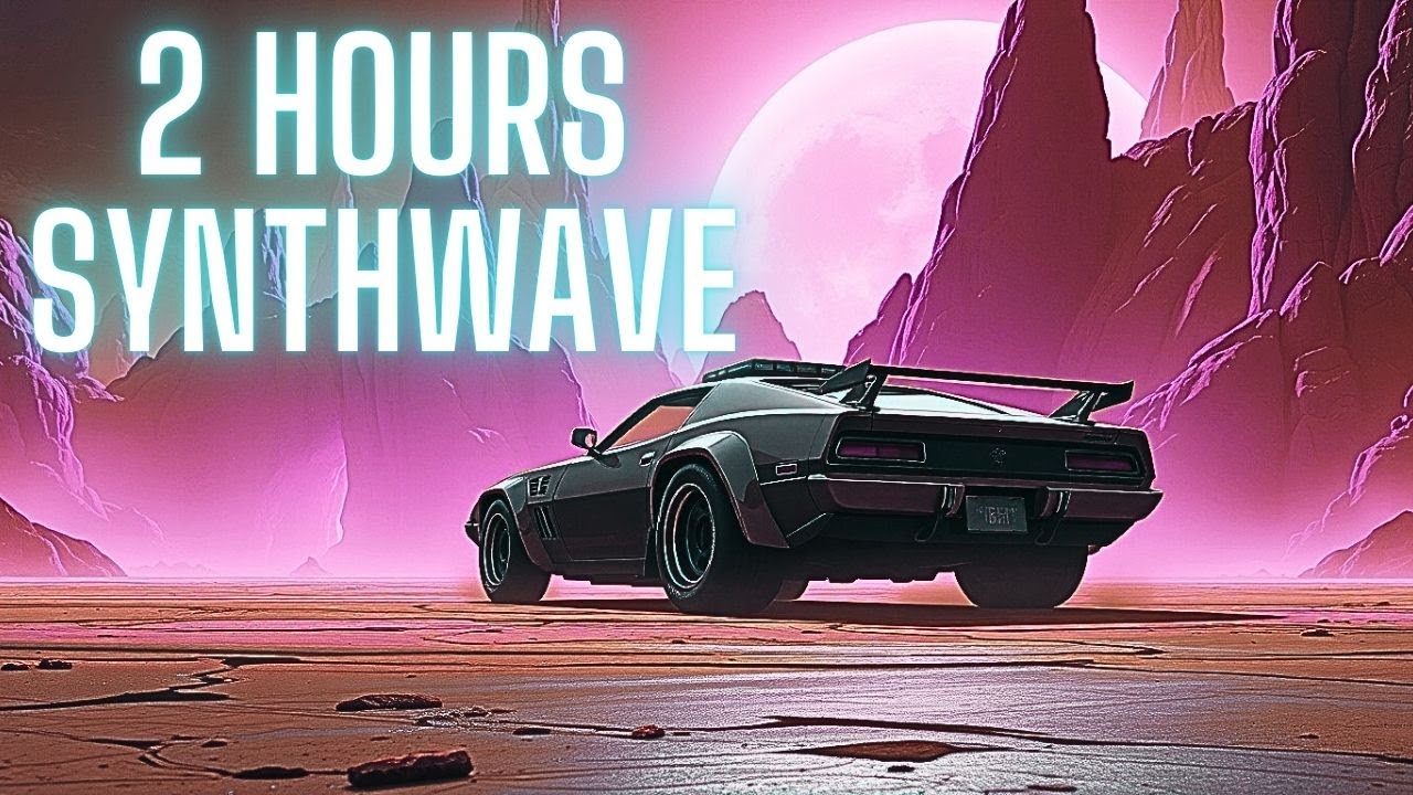 2 Hour | Synthwave, Retrowave, Vaporwave Mix | Work • Study ...