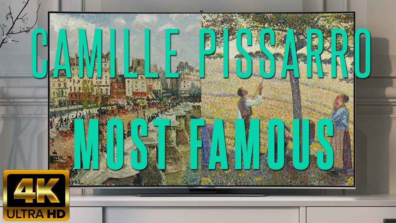 30 MOST FAMOUS PISSARRO PAINTINGS | 4K ART SCREENSAVER | BEAUTIFUL ...