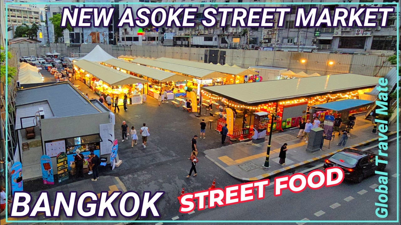 SW1 Night Market Bangkok Asoke Streetfood 🇹🇭 Thailand - YouTube