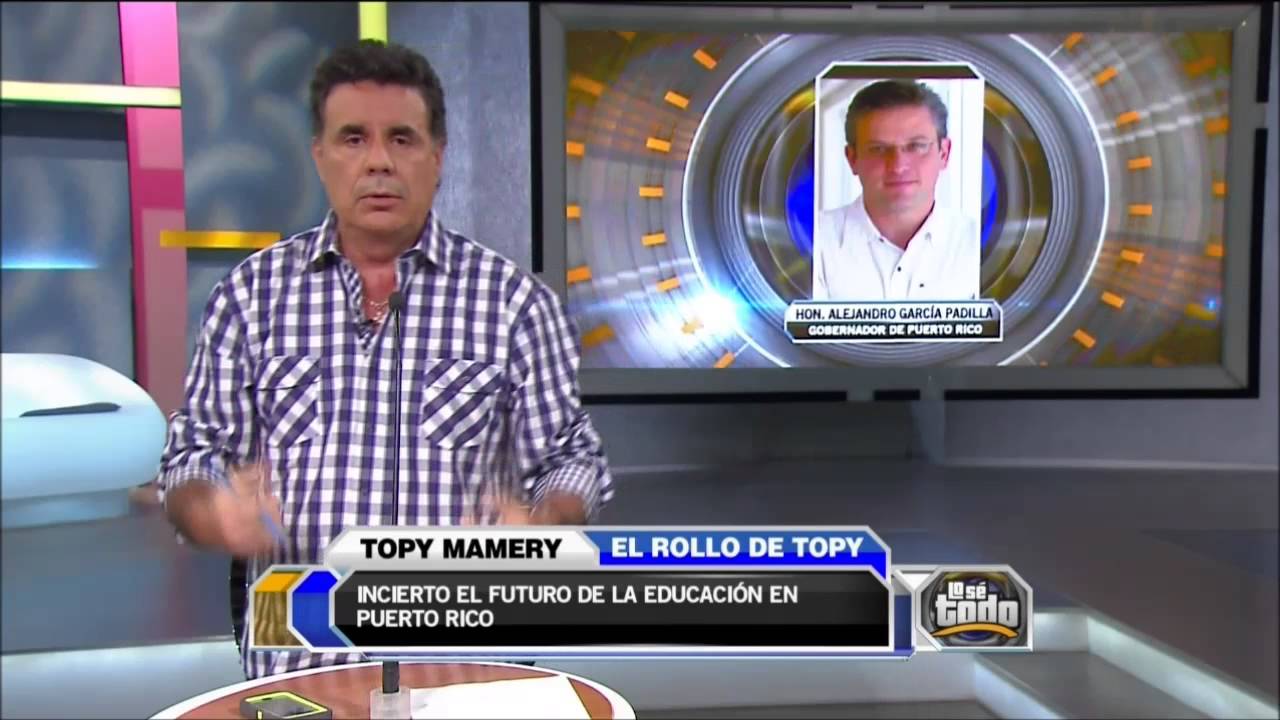 TOPY MAMERY: INCIERTO EL FUTURO DE LA EDUCACION EN PUERTO RICO - YouTube