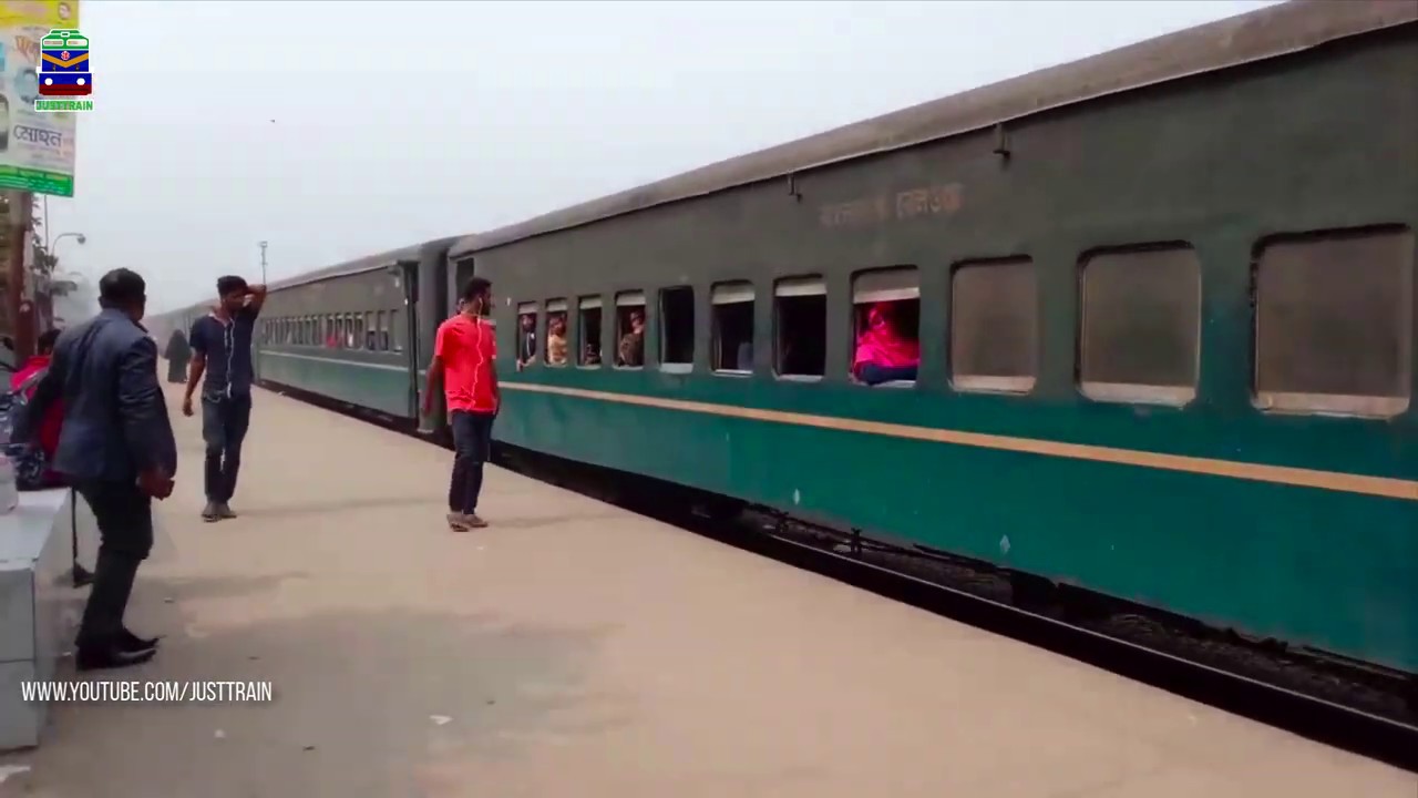 santahar to panchagarh | Uttarbanga Mail Train Of Bangladesh railway ...