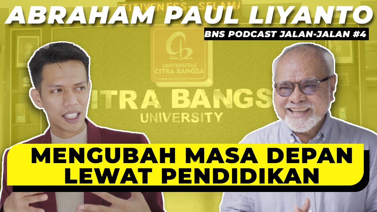 ABRAHAM PAUL LIYANTO - PENDIDIKAN BUKAN BISNIS SAYA! || Part 2 #baomongnonstop - YouTube