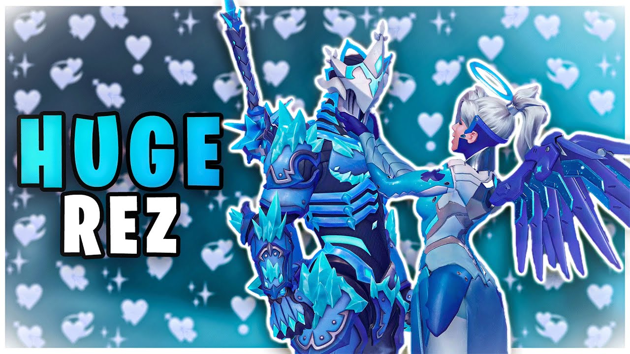 Huge Rezes with *SNOW ANGEL* Mercy! - Overwatch 2 - YouTube