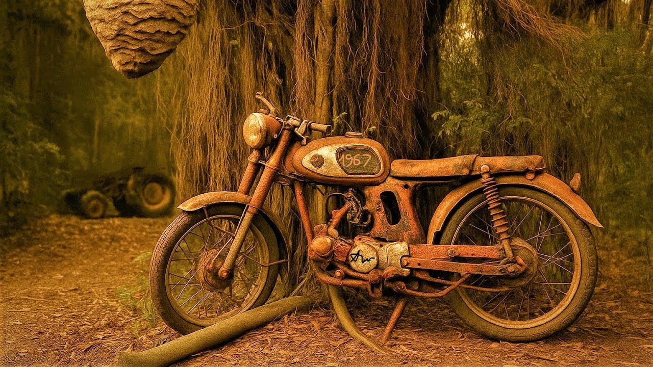 Honda 1967 Motorcycle Restoration – Forgotten for 60 Years, Back to ...