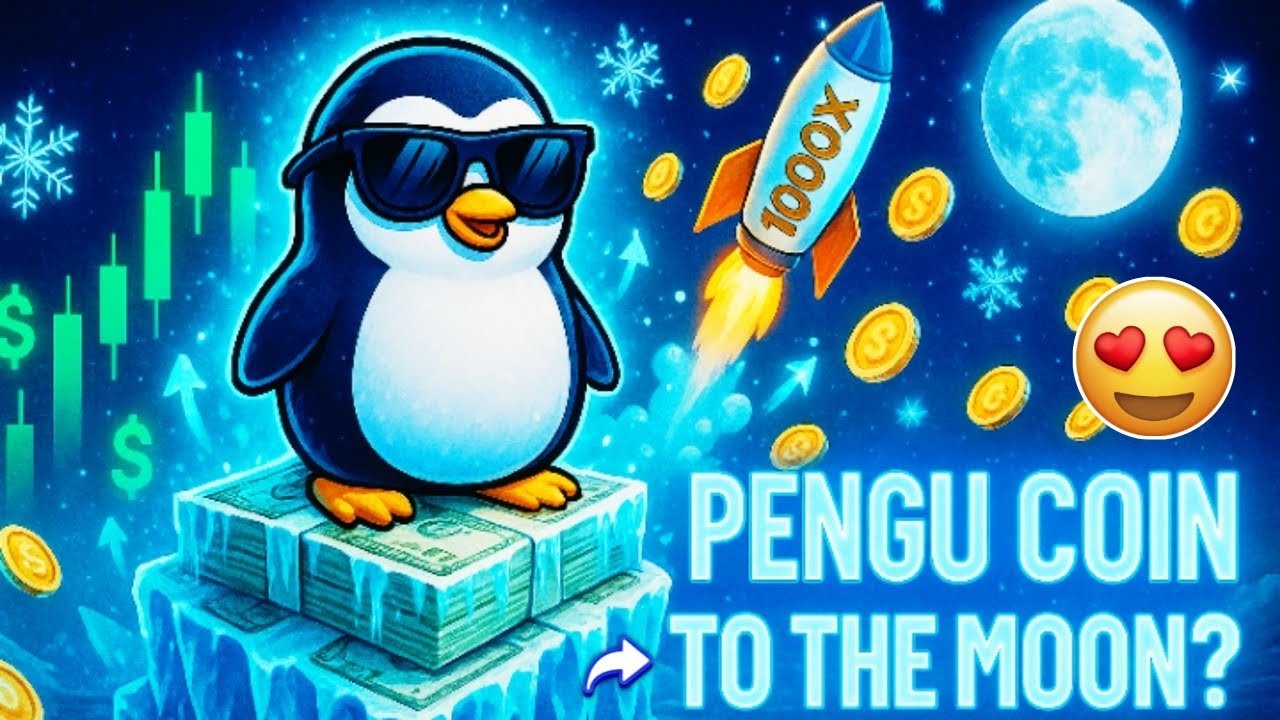 Pengu Coin Breaking News 😃 🐧 | Pengu Crypto News Today | Pudgy Penguins ...
