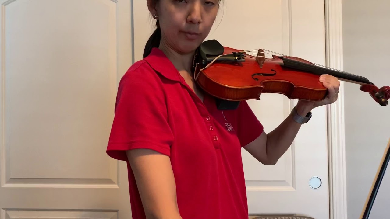 Violin - lesson 5 - how to use my bow - YouTube