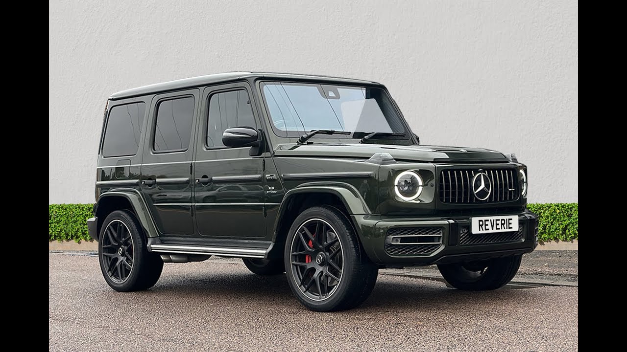 Unleashing Luxury: Mercedes-Benz G-Class G63 AMG V8 BiTurbo SUV Review ...