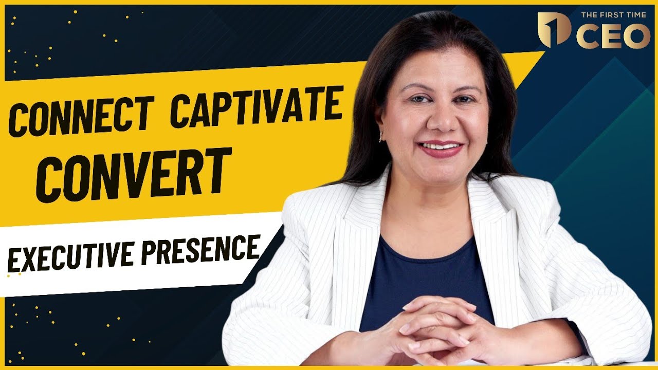 Executive presence | 3 Principle Formula for Executive Presence - YouTube