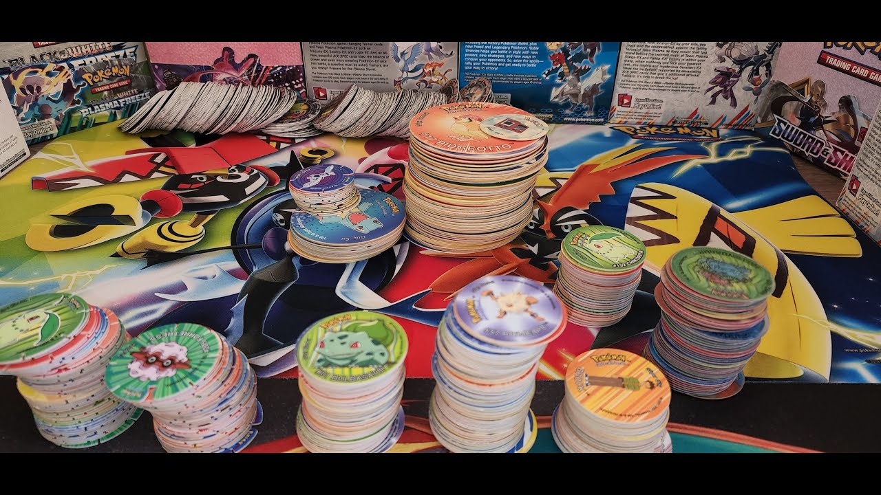 Pokemon Taso Koleksiyonum #1: Taso 1, Taso 2, Taso 3 (Tazo Collection ...