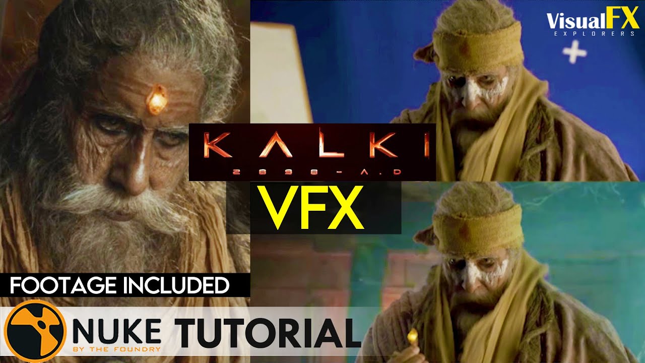 Kalki 2898 AD VFX Breakdown | Nuke Compositing Tutorials | VisualFX_Explorers - YouTube