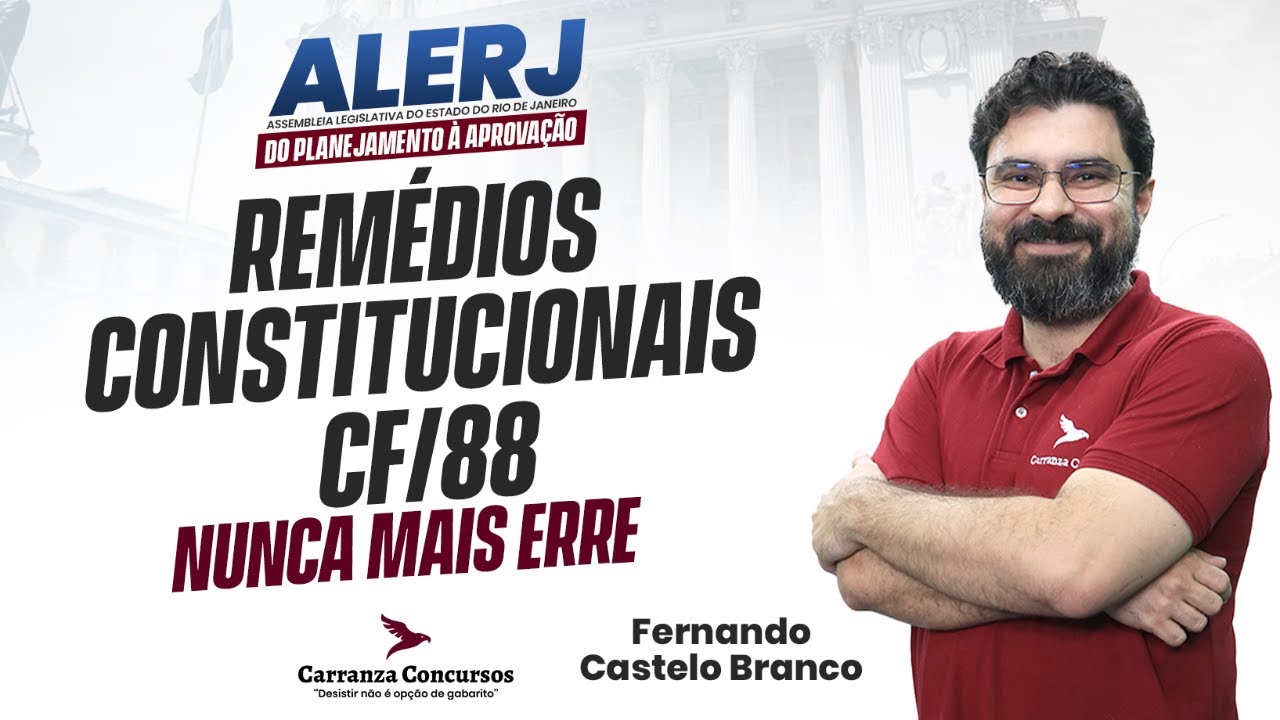 Concurso ALERJ – Remédios Constitucionais CF/88 | Direito ...