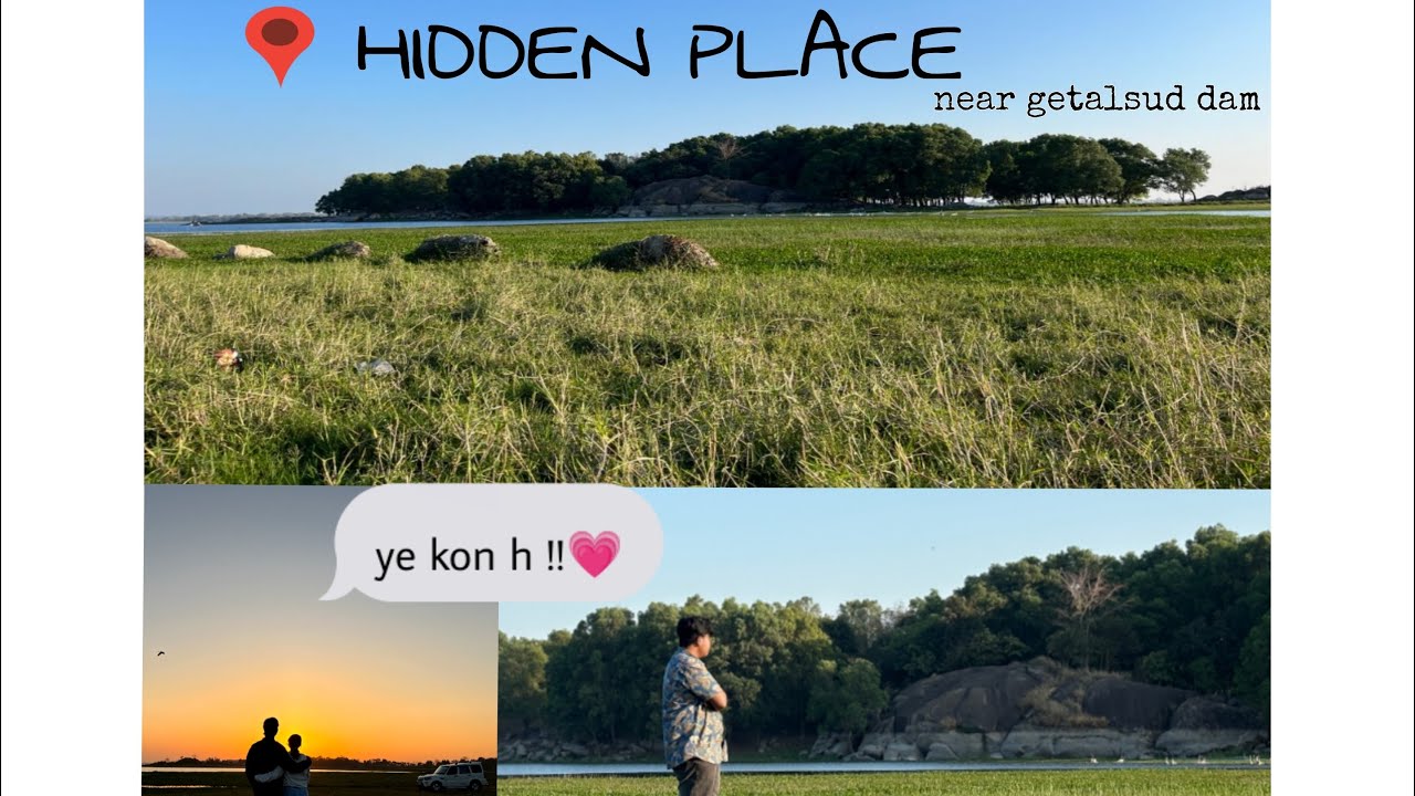 Ranchi meh mila new hidden island 🏞️// part of an getalsud dam // #vlog ...