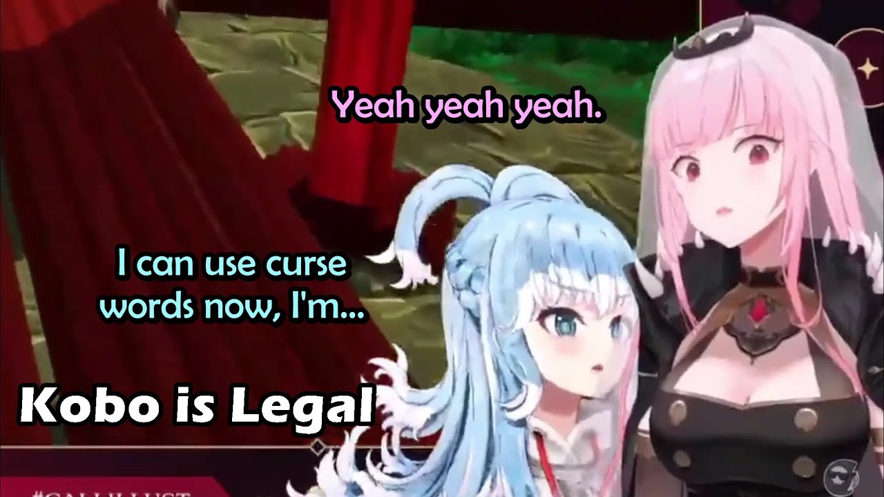 Calli and Kobo Being Dad and Child Duo Teaching Each Other How to Curse ...