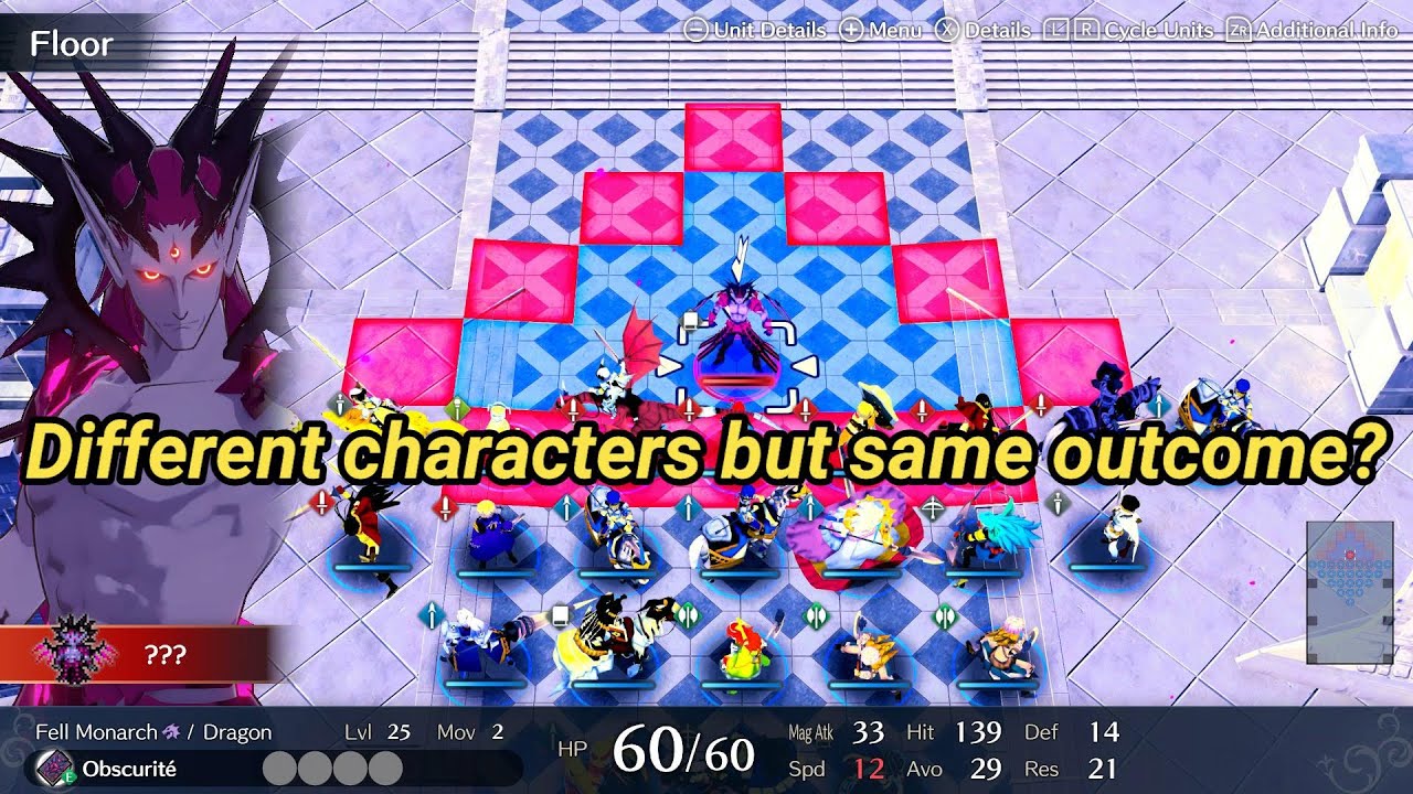 Different characters but same outcome? - YouTube