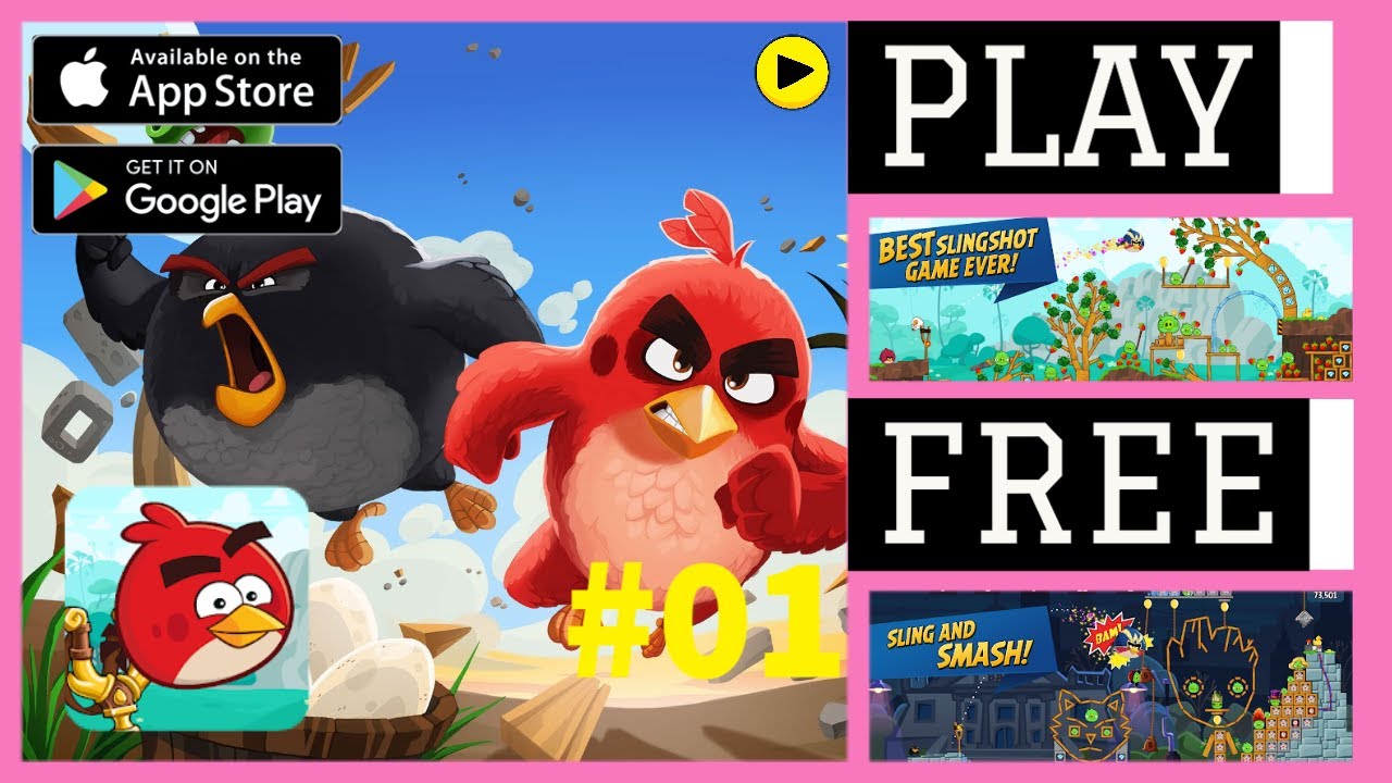 Angry Birds Friends Mobile Game Walkthrough Gameplay - Part 1 (Android ...