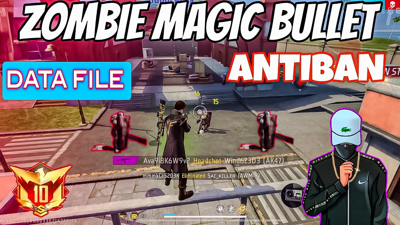 OB46 NEW ZOMBIE MAGIC BULLET FULL SAFE ANTIBAN DATA FILE | RANK WORKING ANTIBAN METADATA CONFIG ...