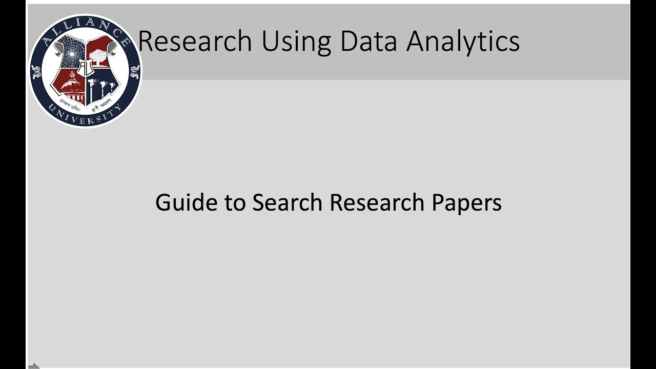 How to Search Papers - YouTube