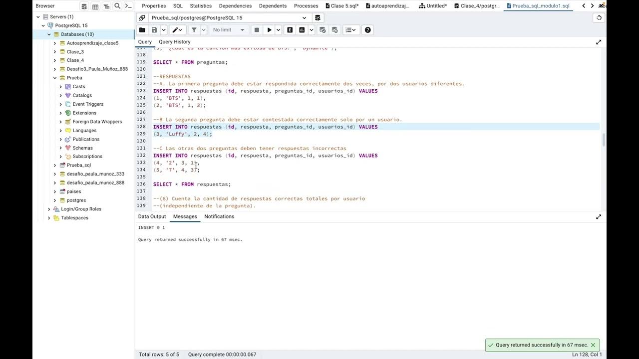 Prueba SQL - Modulo 1 - YouTube