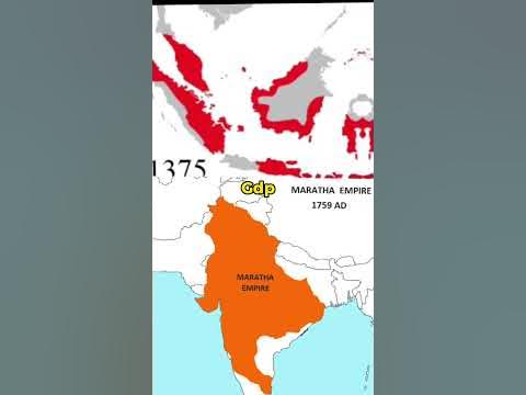 Maratha Empire vs Majapahit Empire #history #empire #viral #india # ...