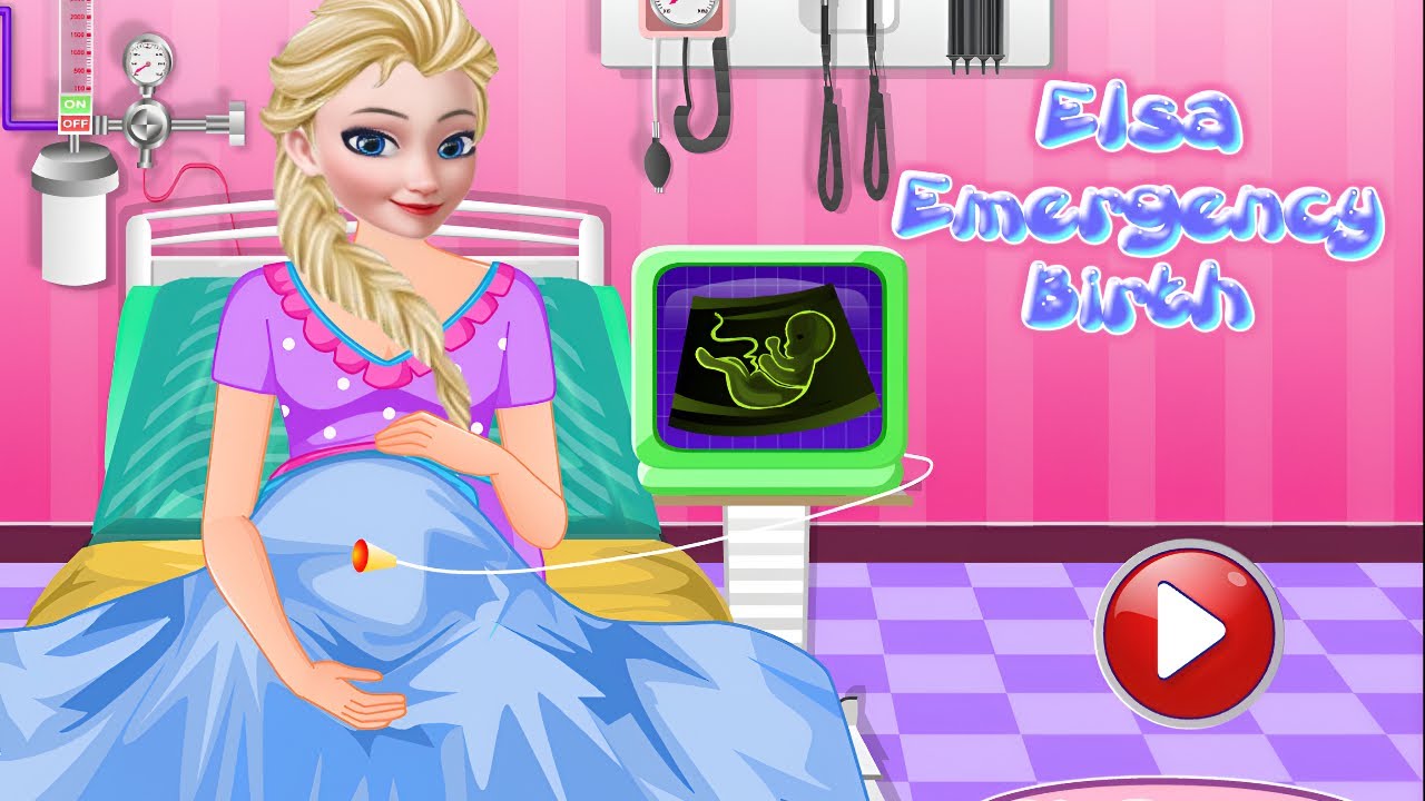 Elsa Emergency Birth Game Walkthrough Review #games #gameplay # ...