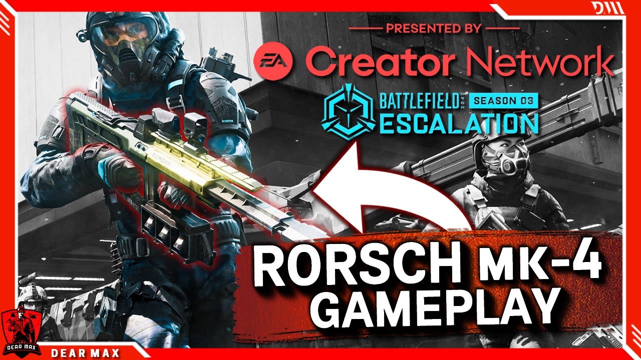 Battlefield 2042 RAIL GUN ( RORSCH MK-4 ) Season 3 Escalation - YouTube