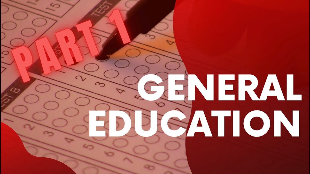 GEN ED (General Education) | LET BOARD EXAM QUESTIONS 2024 LET REVIEWER ...